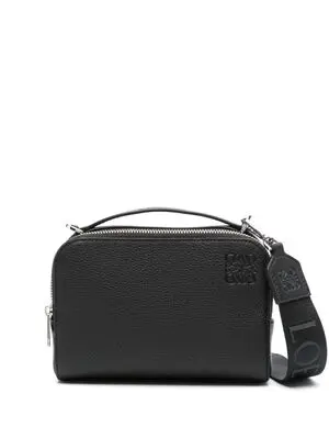 Loewe Mini Camera Leather Crossbody Bag - Black