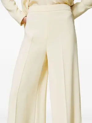 TWINSET Crepe Palazzo Trousers
