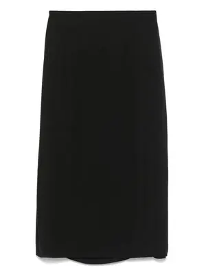 Theory Wrap Midi Skirt