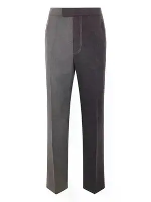 Thom Browne Two-tone Wool Trousers