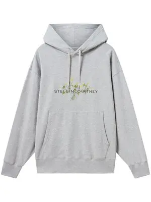 Stella McCartney Floral-embroidered Hoodie