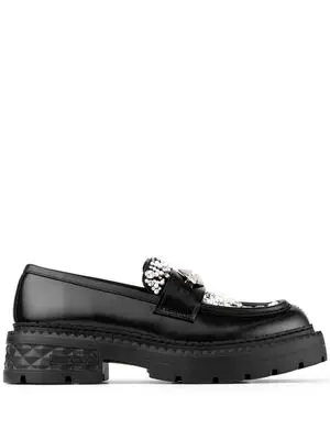 Jimmy Choo Contrast Stitching Flats For Women