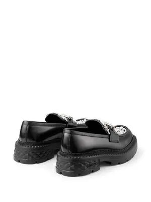 JIMMY CHOO Marlow Diamond Loafers