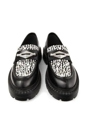 JIMMY CHOO Marlow Diamond Loafers