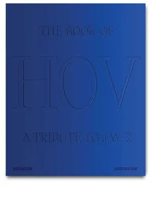 Assouline The Book Of Hov: A Tribute To Jay-z Hardcover Book - Blue