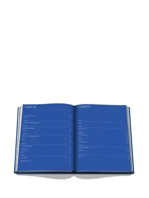 Assouline The Book Of Hov: A Tribute To Jay-z Hardcover Book - Blue