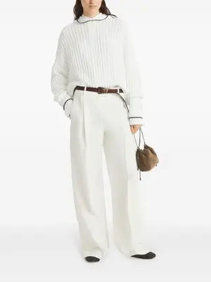 Brunello Cucinelli Monili-embellished Jumper