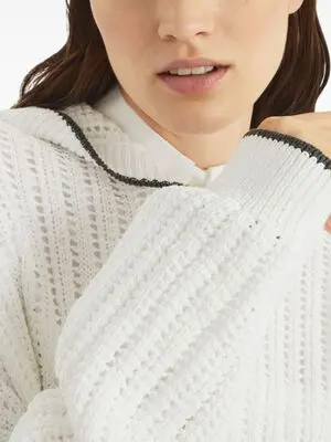 Brunello Cucinelli Monili-embellished Jumper