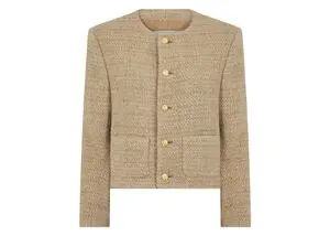 Celine Chasseur Knitted Natte Jacket