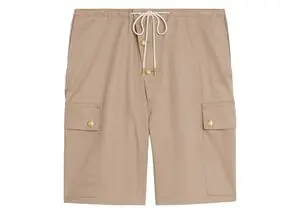 Celine Technical Cotton Cargo Shorts
