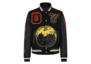 Off-White Moon Phase Sierra Leone Varsity Jacket