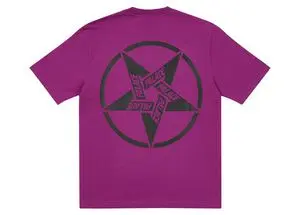PALACE Calm It Mosher T-shirt Plum