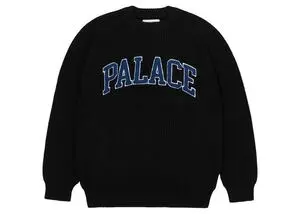 PALACE Collegiate Knit - Black
