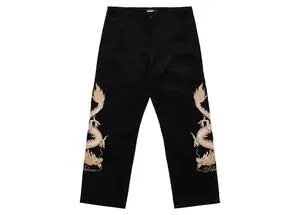 PALACE Double Dragon Tour Plain Pant - Black