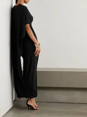 Stella McCartney Asymmetric Cape-effect Gown