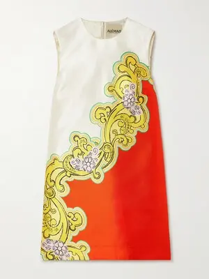 ALEMAIS Sierra Printed Mini Dress