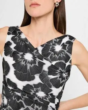 Talbot Runhof Floral Jacquard Gown - Multi