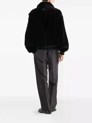 Prada Shearling Bomber Jacket