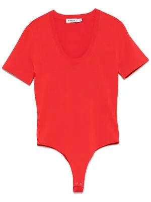 Simkhai Drew Bodysuit - Red