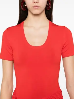 Simkhai Drew Bodysuit - Red