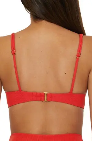 BECCA By Rebecca Virtue Modern Edge Underwire Bikini Top