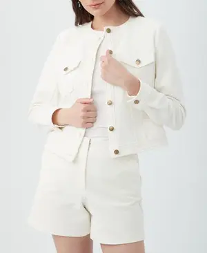 Trina Turk Gail Jacket - Whitewash
