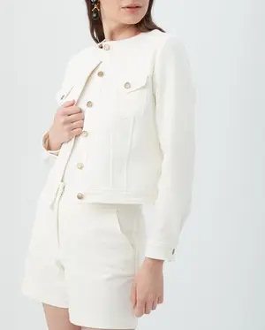 Trina Turk Gail Jacket - Whitewash