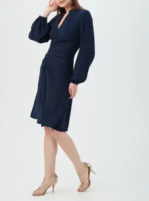Trina Turk Lora A-line Dress - Indigo
