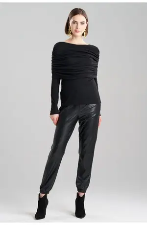 Natori Layered Ruched Top
