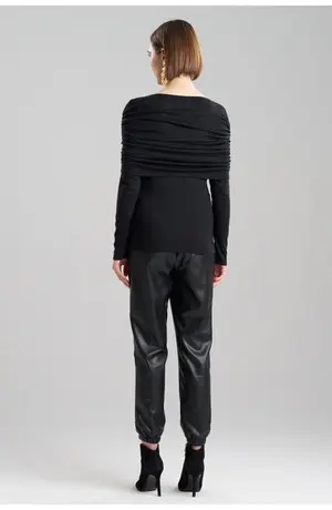 Natori Layered Ruched Top