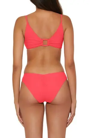 BECCA By Rebecca Virtue Modern Edge Hipster Bikini Bottom - Watermelon
