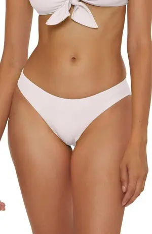 BECCA® By Rebecca Virtue Modern Edge Hipster Bikini Bottom - White