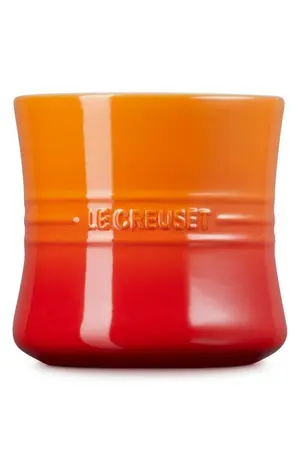 LE CREUSET Large Stoneware Utensil Crock - Flame