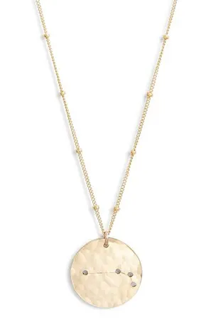 NASHELLE Nashelle Constellation Pendant Necklace Gold Fill Aries