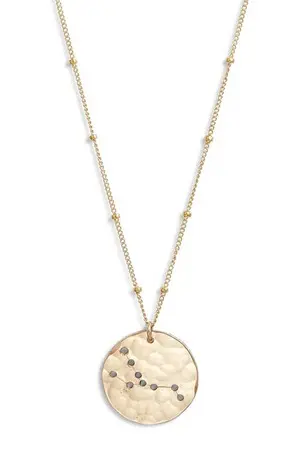 NASHELLE Nashelle Constellation Pendant Necklace Gold Fill Taurus