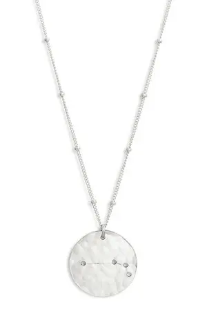 NASHELLE Constellation Pendant Necklace - Sterling Silver Aries