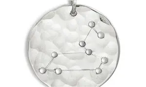 NASHELLE Constellation Pendant Necklace - Sterling Silver Leo