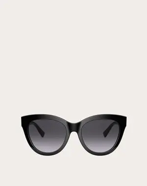 Valentino Garavani Valentino Rectangular Sunglasses Black
