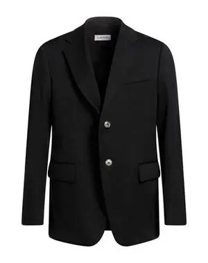 LANVIN Blazer Size Wool - Black