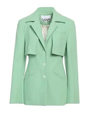 GANNI Crepe Blazer