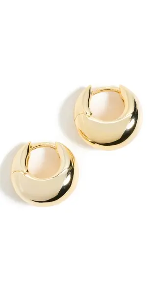 Shashi Reagan Huggie Earrings - Gold