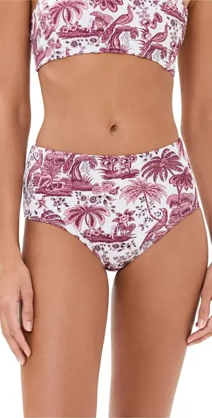 Staud Devon High-rise Bikini Bottom