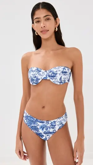 Staud Corsage Bikini Bottom