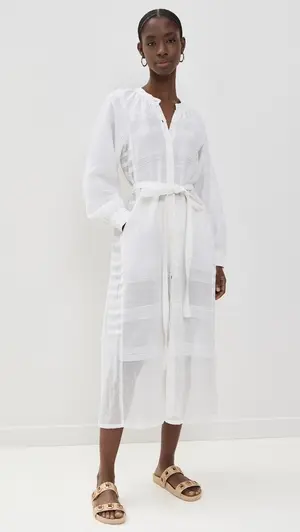 LEMLEM Makeda Button-up Maxi Dress