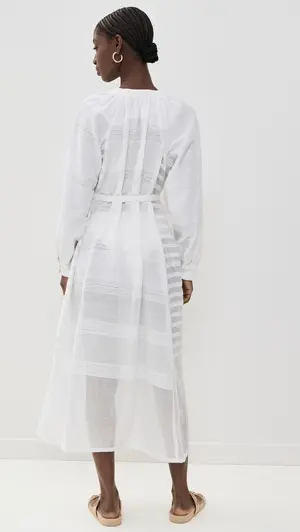 LEMLEM Makeda Button-up Maxi Dress