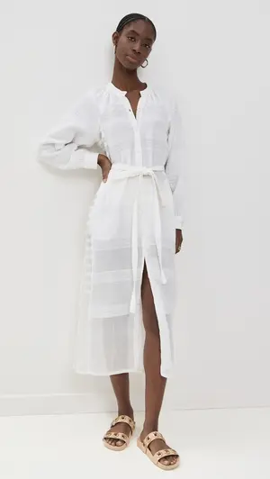 LEMLEM Makeda Button-up Maxi Dress