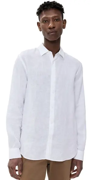Men's Linen Button Down Shirts