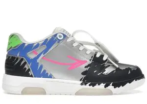 Off-White Out Of Office Low Top Sneakers - Black/pink