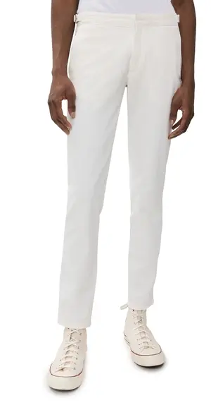 Men's Orlebar Brown White Pants
