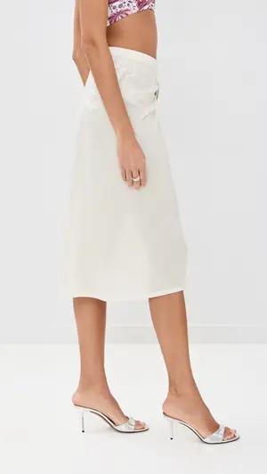 Staud Chiara Skirt - White